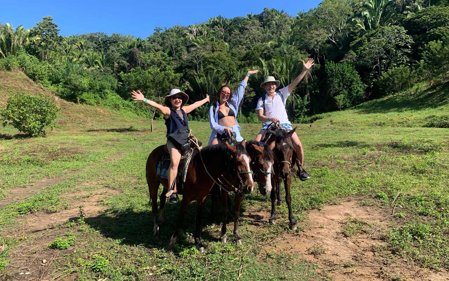 Jungle Horseback Riding on Roatan - Big Rock - Horseback Riding Roatan